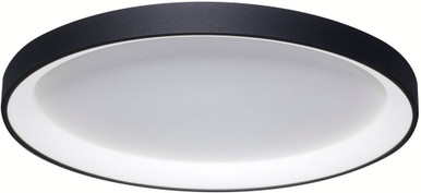Lumpure 5367-830RC-BK-TR-CCT Alaska Contemporary Matte Black LED 15 ...