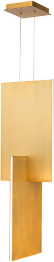 Modern Forms PD-79032-AB Amari Modern Aged Brass LED Mini Hanging Light ...