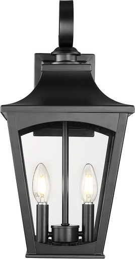 Millennium 10921-PBK Curry Powder Coated Black Outdoor Wall Sconce ...