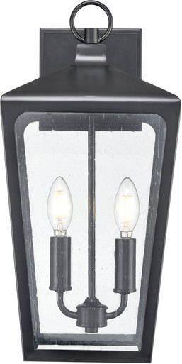 Millennium 7912-PBK Brooks Retro Powder Coated Black 19" Exterior Wall ...