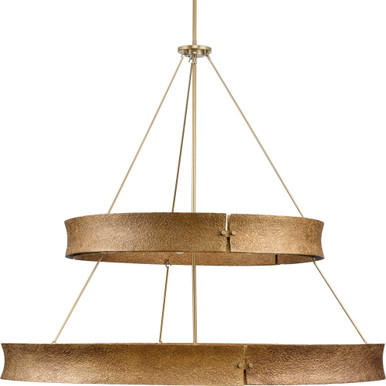 Progress Lighting P400377-205 Lusail Modern Soft Gold Hanging Pendant ...