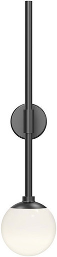 Sonneman 2060.25 Sabon Contemporary Satin Black LED Lighting Wall ...