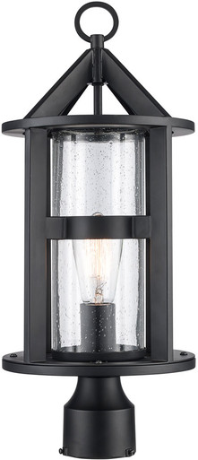 Trans Globe 51683 BK Prado Contemporary Black Exterior Post Light - TRA ...