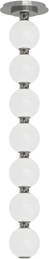 Visual Comfort Modern SLPD22630NR Perle Modern Polished Nickel LED Mini ...