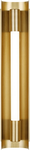 Visual Comfort Studio KWL1081BBS Carson Modern Burnished Brass 17 ...