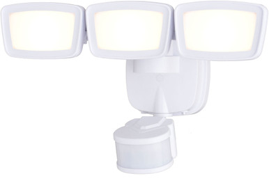 Vaxcel T0702 Modern White LED Dusk To Dawn Motion Sensor Security Light ...