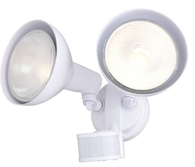 Vaxcel T0696 Contemporary White Dusk To Dawn Motion Sensor Security ...