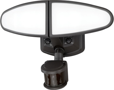 Vaxcel T0783 Palatine Modern Bronze LED Dusk To Dawn Motion Sensor ...