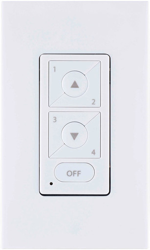 WAC Lighting LED-WCT-WT Colorscaping Modern White Wall Control - WAC ...