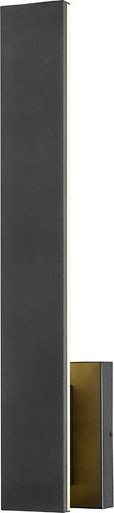 Z-Lite 5007-24BK-LED Stylet Modern Sand Black LED Exterior Sconce ...