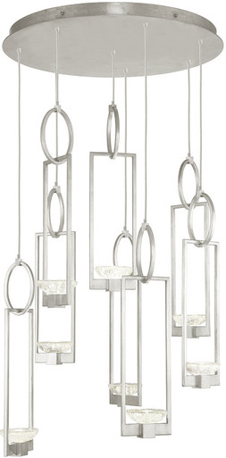 Fine Art Handcrafted Lighting 893240 Delphi Contemporary Silver LED ...