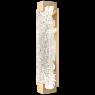 Fine Art Handcrafted Lighting 896750-3 Terra Modern Gold / Clear Glass ...