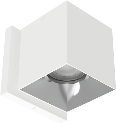 WAC Lighting W4S-FCS-WTCH Zoron Modern White / Chrome LED Flood ...