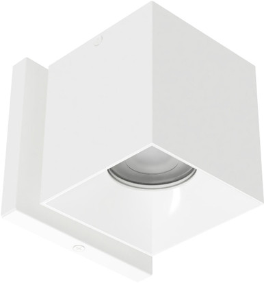 WAC Lighting W4S-FCS-WTWT Zoron Contemporary White LED Flood Outdoor ...