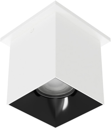 WAC Lighting C4ST-NCS-WTBK Zoron Contemporary White / Black LED Narrow ...