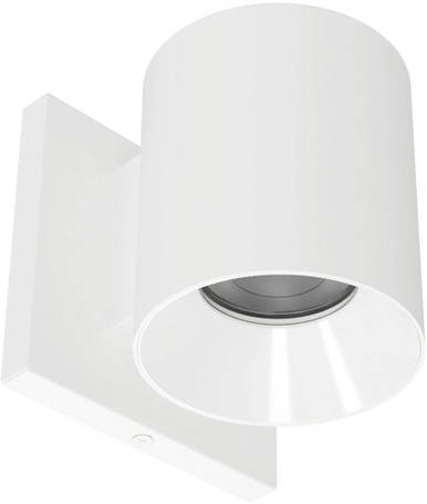 WAC Lighting W4R-FCS-WTWT Zoron Modern White LED Flood Exterior Wall ...