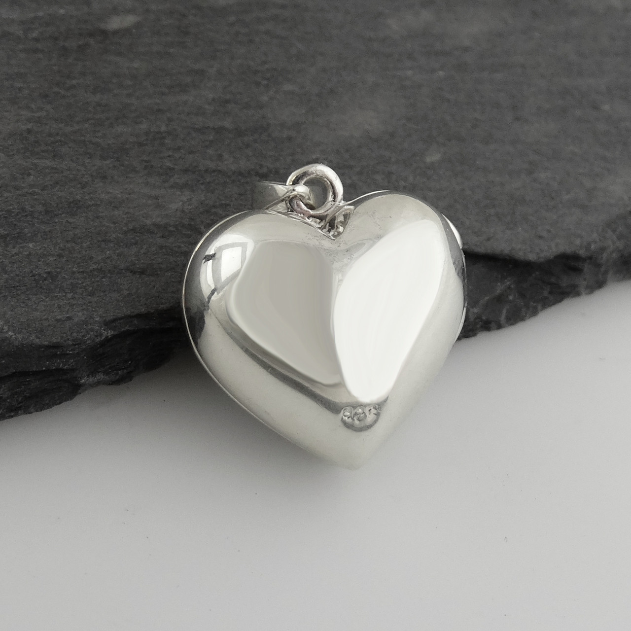 Marcasite Heart Locket with Stars - 925 Sterling Silver - REO Company ...