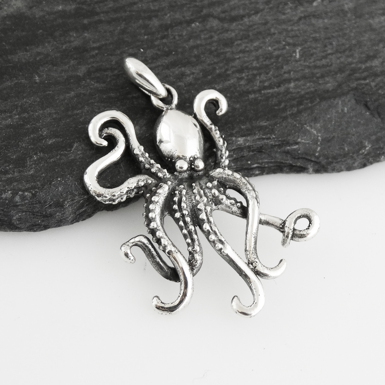 Octopus Pendant Pendant - 925 Sterling Silver - REO Company Wholesale ...