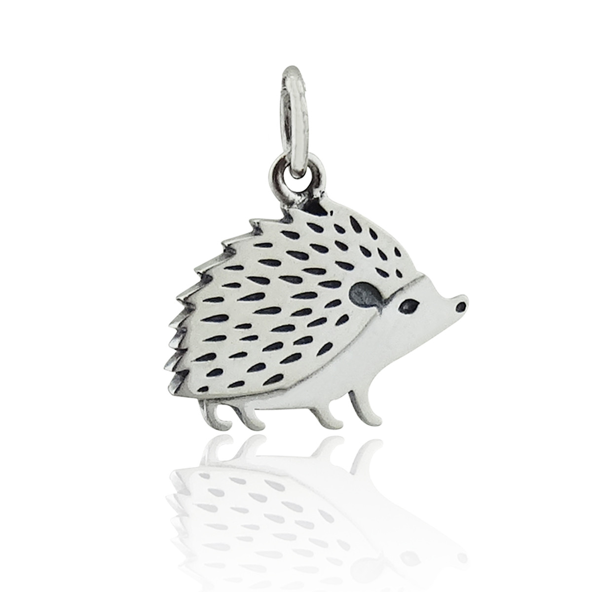 925 Sterling Silver Detailed Hedgehog Charm - REO Company Wholesale ...