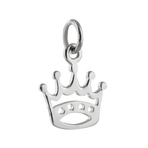 Tiny Princess Crown Charm - 925 Sterling Silver - REO Company Wholesale ...