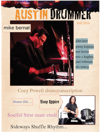 Austin Drummer Magazine - Bopworks Drumsticks