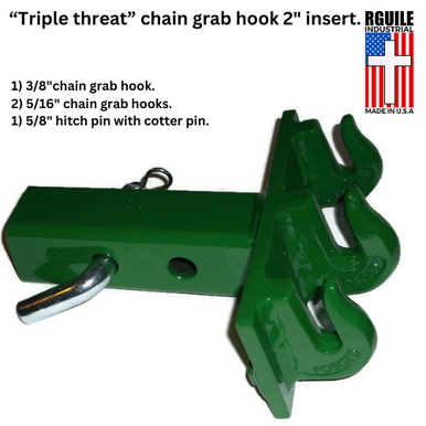 Triple bucket hook insert (Green) FREE SHIPPING!