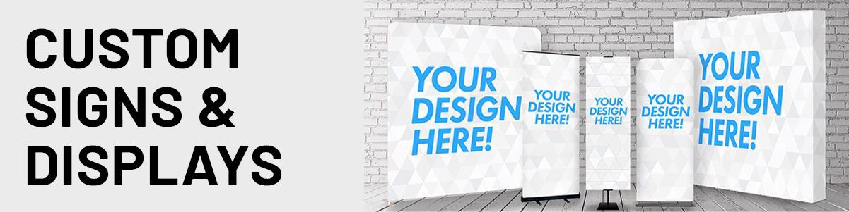 Custom Signs & Banners | Customize your Display Free