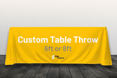 Full Color Tablecloth - Sign Outpost