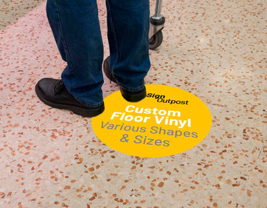 Custom Floor Vinyl - Sign Outpost