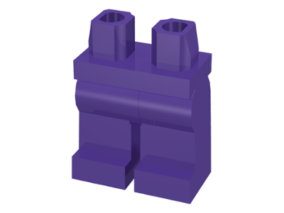 LEGO® Accessories - Dark Purple Legs - for Minifigs - The Brick People