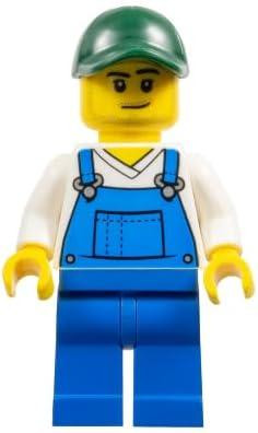 LEGO City: Farmer Minifigure with Lawn Mower - Mini Set - The Brick People