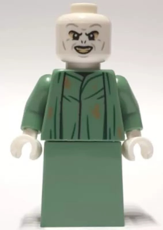 LEGO Harry Potter: Lord Voldemort Minifigure with White Elderwand