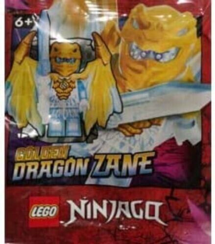 LEGO Ninjago Crystalized: Zane Dragon Minifigure with Sword and ...