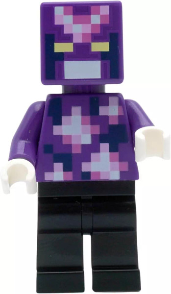 LEGO Minecraft Mini Set: Crystal Knight Minifigure with Stray and Shooter