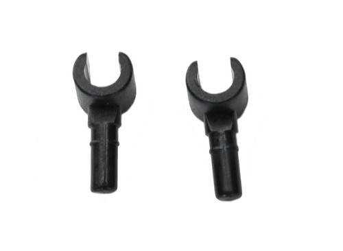 LEGO® 2x Black Hands - for minifigs - The Brick People