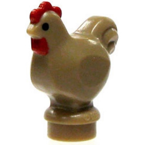LEGO® City™ Minifigure - Brown Chicken - The Brick People