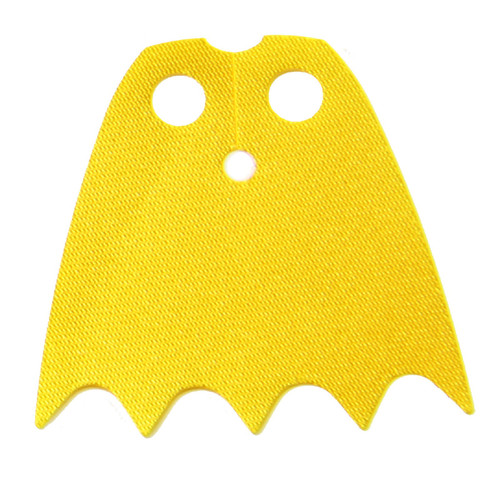 LEGO Batman Shiny Yellow Batgirl Cape - Starched Fabric - The Brick People