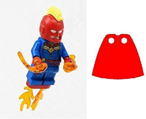 LEGO Superheroes: Captain Marvel with Helmet and Power Blasts plus ...