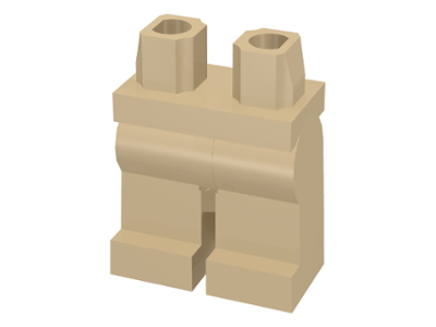 LEGO® Accessories - Tan Legs - for Minifigs - The Brick People