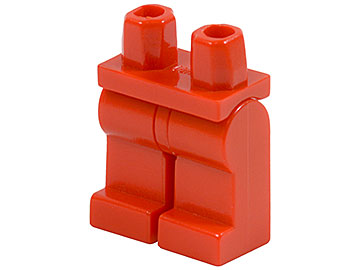 LEGO® Accessories - Red Legs - for Minifigs - The Brick People