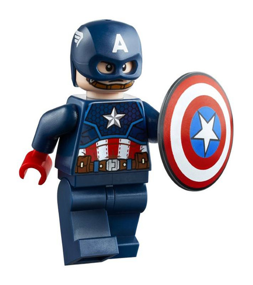 LEGO® Superheroes - Captain America Dark Blue Suit - The Brick People