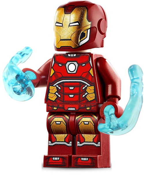 LEGO Superheroes - Iron Man (with Silver Hexagon and Power Blasts) from ...