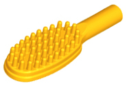 LEGO® Hairbrush - Light Bright Orange Hair Brush - The Brick People