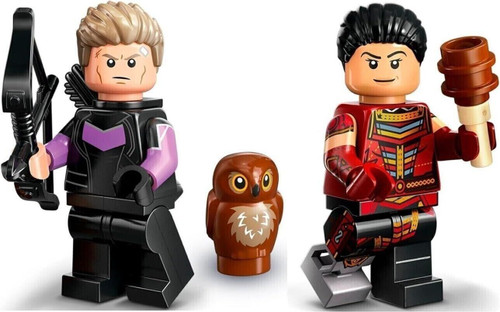 LEGO MARVEL SERIES 2 MINIFIGURE COMBO: HAWKEYE MINIFIGURE WITH ECHO AND ...