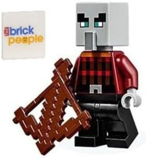 LEGO Minecraft: Pillager Minifigure with Training Dummy