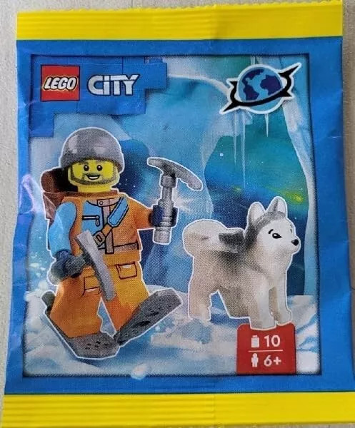 LEGO City: Arctic Explorer with Husky Paper Bag
