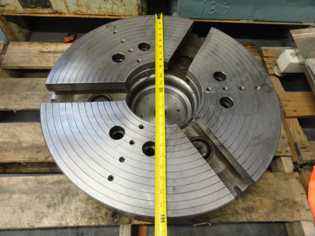 Okuma 24" Three Jaw Chuck - Removed from LH55-N Lathe