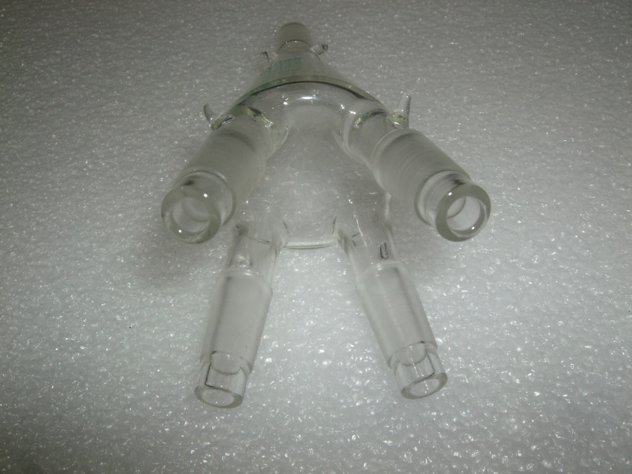 Chemglass 14/20 4 Port Distillation Receiver