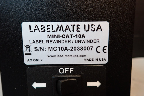 Label Mate MC-10A Universal External Rewinder