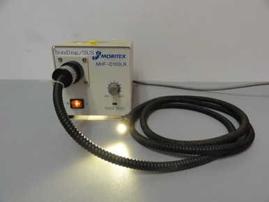 Moritex MHF-D100LR illuminator w/ Moritex 801289 Wand